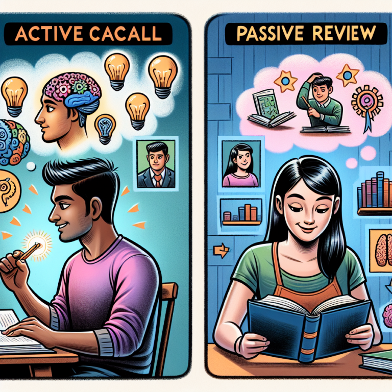 Active Recall vs Passive Review Strategies: Unlocking Powerful Learning Methods - Wise Ways to ...